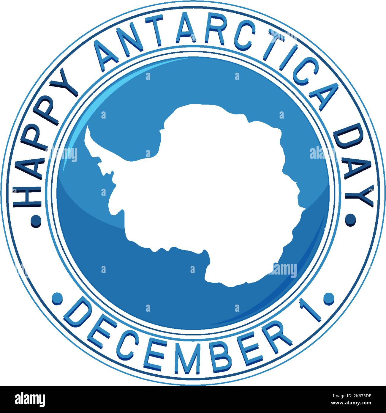 Antarctica day poster template illustration Stock Vector Image & Art ...
