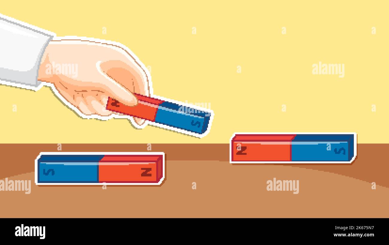 Thumbnail design with magnet bar illustration Stock Vector Image & Art ...