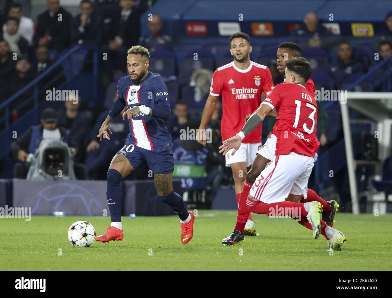 Neymar Jr of PSG during the UEFA Champions League, Group H football ...