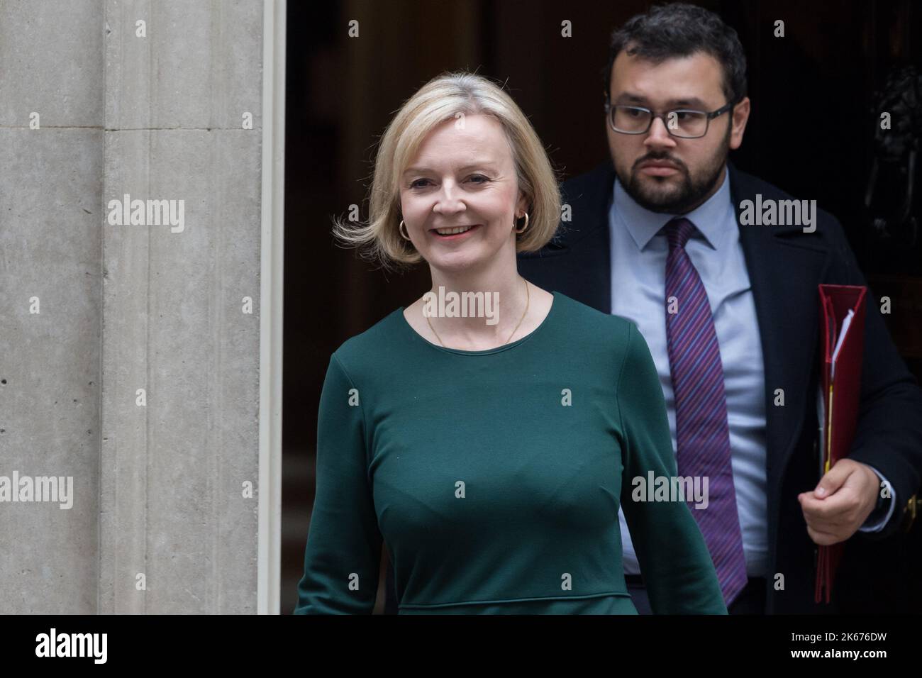London, UK. 12th October, 2022. British Prime Minister Liz Truss ... London, UK. 12th October, 2022. British Prime Minister Liz Truss ...
