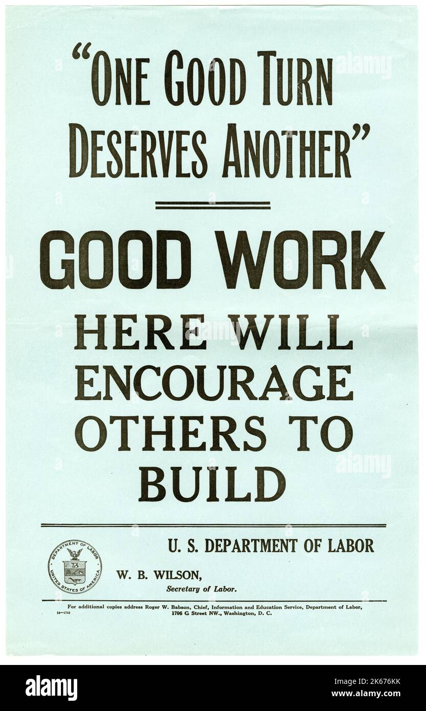 Broadside - “One Good Turn Deservers Another” Stock Photo - Alamy