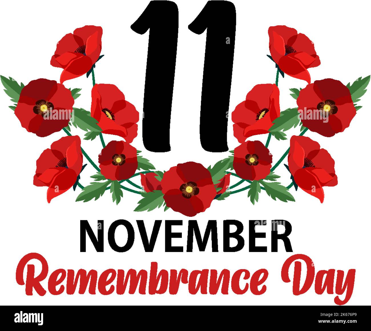 Remembrance day poster design illustration Stock Vector Image & Art - Alamy