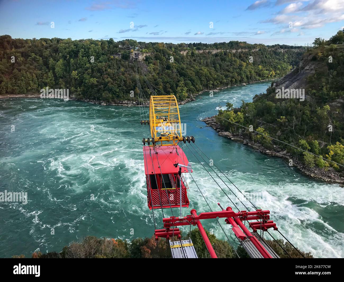 waterfalls at the southern end of Niagara canada Stock Photo - Alamy