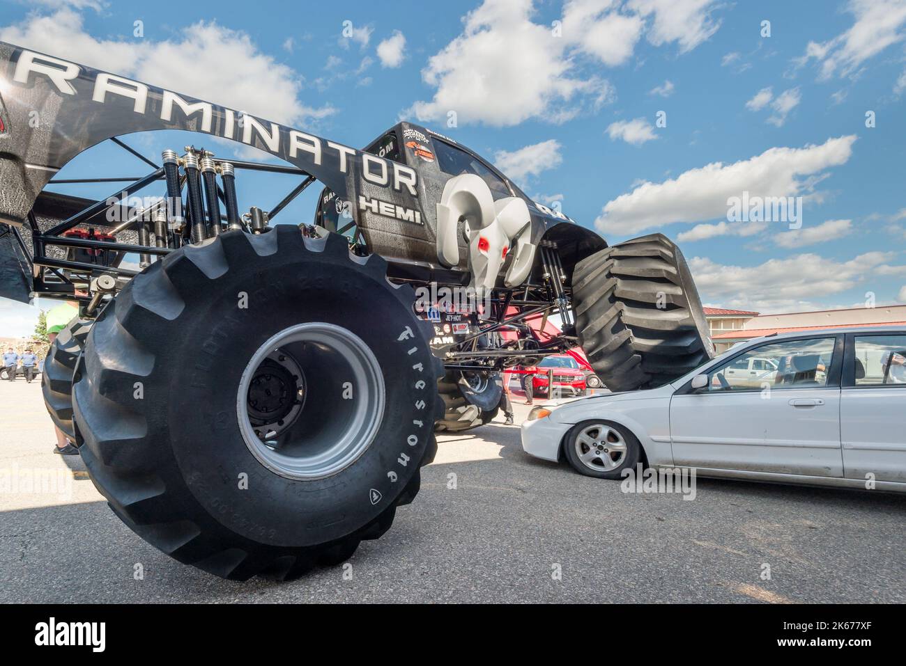 Raminator monster truck hi-res stock photography and images - Alamy