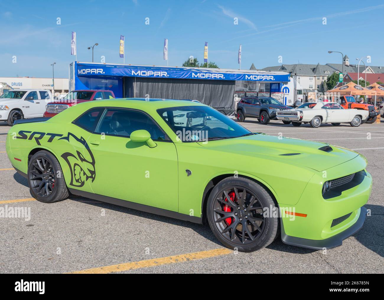 Geen Dodge Challenger Hellcat