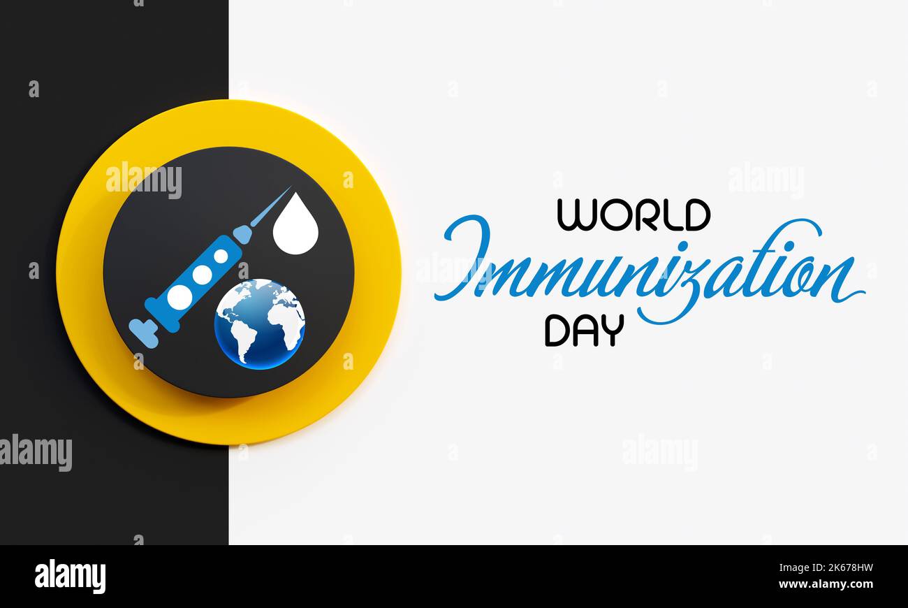 World Immunization day is observed every year on November 10 Stock ...