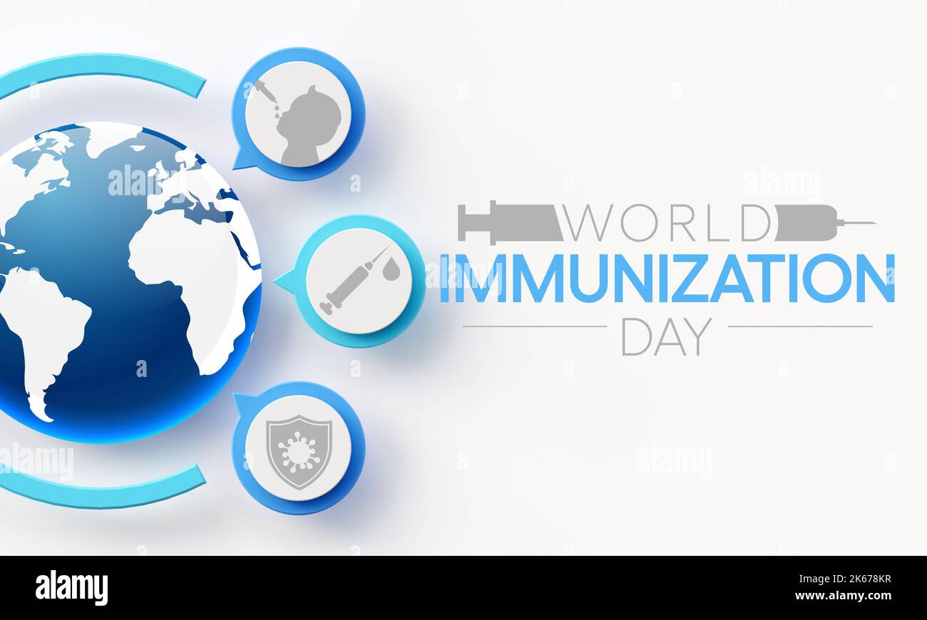 World Immunization day is observed every year on November 10 Stock ...