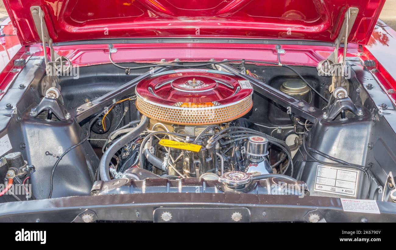 FERNDALE, MI/USA - AUGUST 16, 2014: A Ford Mustang GT 289 Cubic Inches ...