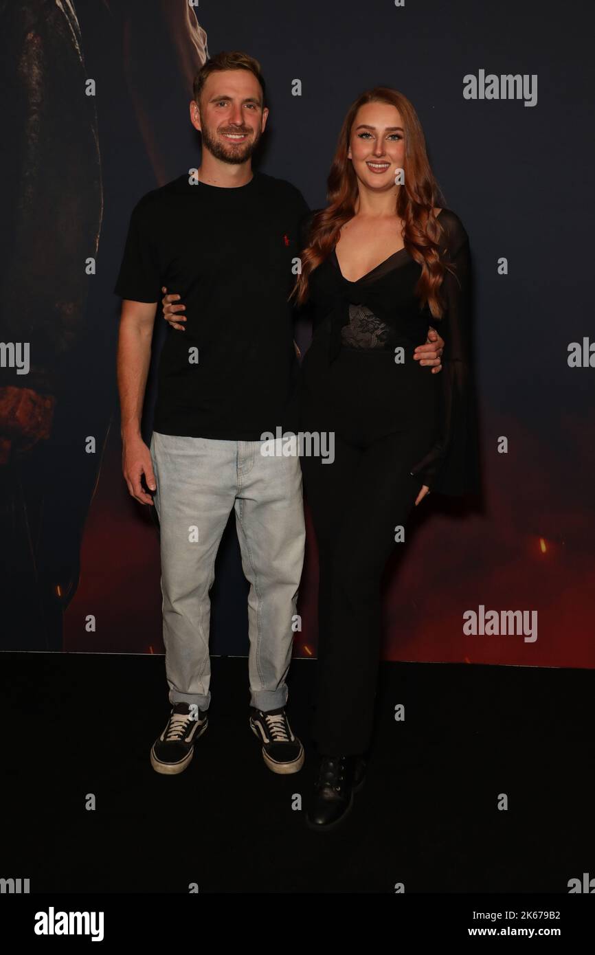 Sydney, Australia. 12th October 2022. Tbc attends the Sydney Premiere ...