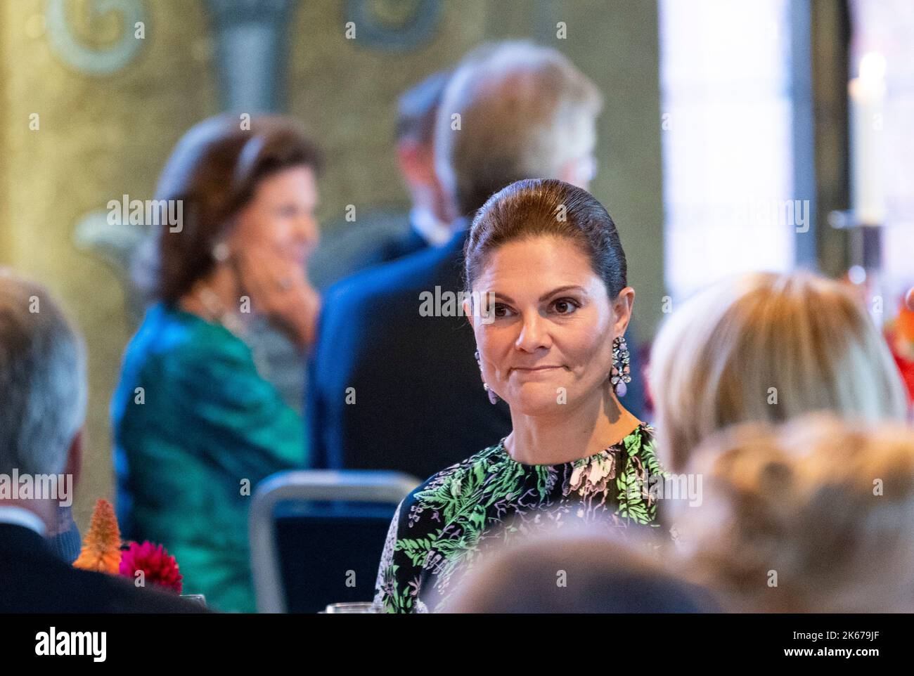Stockholm, Sweden. 12th Oct, 2022. Crown Princess Victoria attending a ...