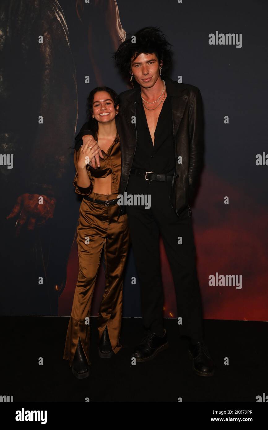 Sydney, Australia. 12th October 2022. Tal Hymans and Cai Fox Leplaw ...