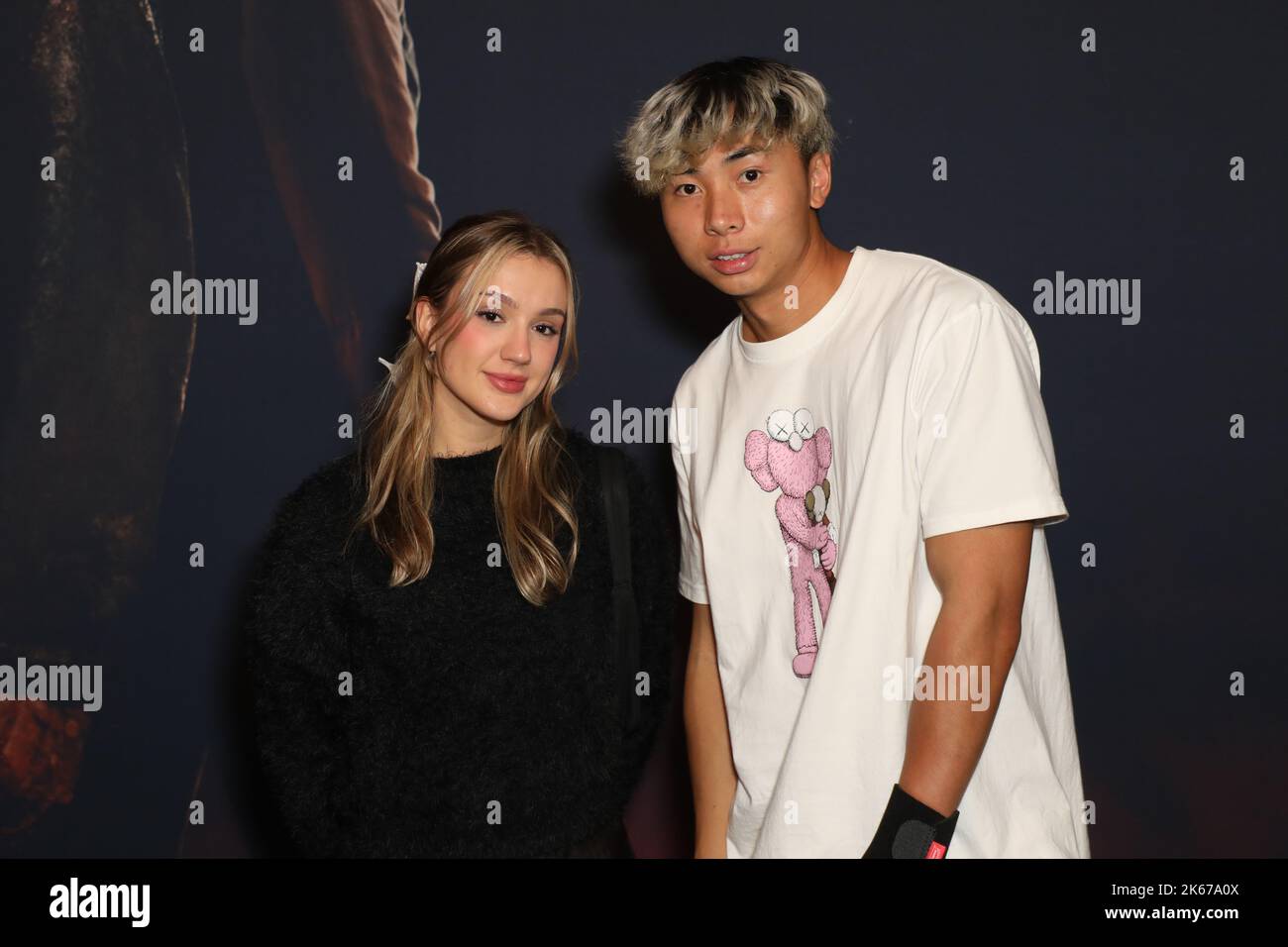 Sydney, Australia. 12th October 2022. Andy The SK attends the Sydney ...