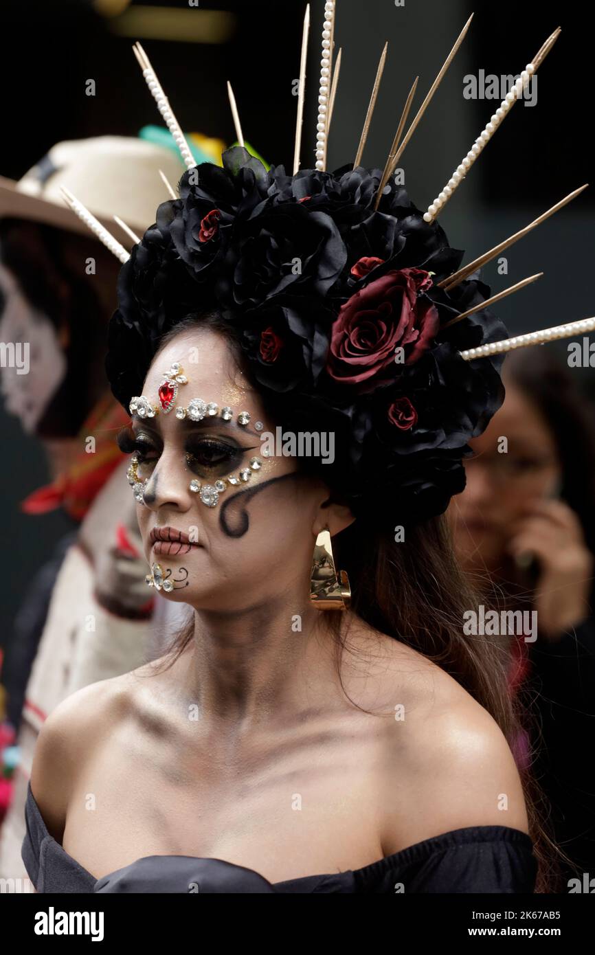 Non Exclusive: October 11, 2022, Mexico City, Mexico: People ...