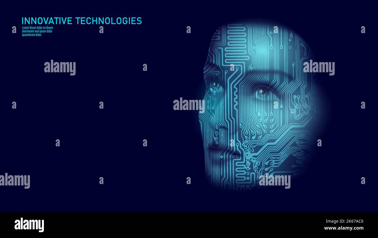 Virtual assistant voice recognition service technology. AI artificial ...