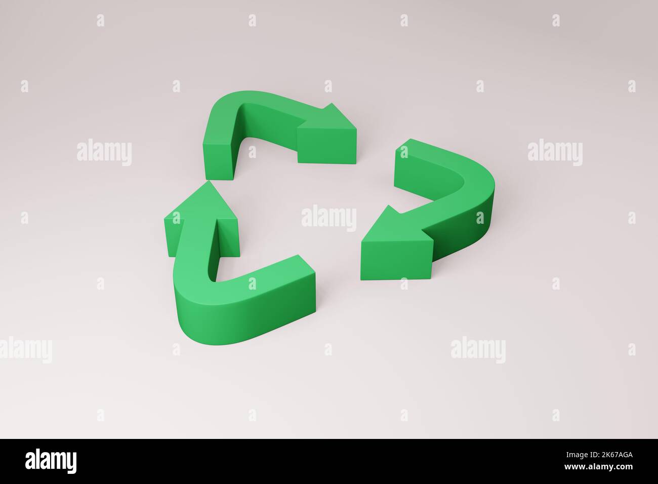 recycle arrow symbol icon, concept of protection of sustainable ecology ...
