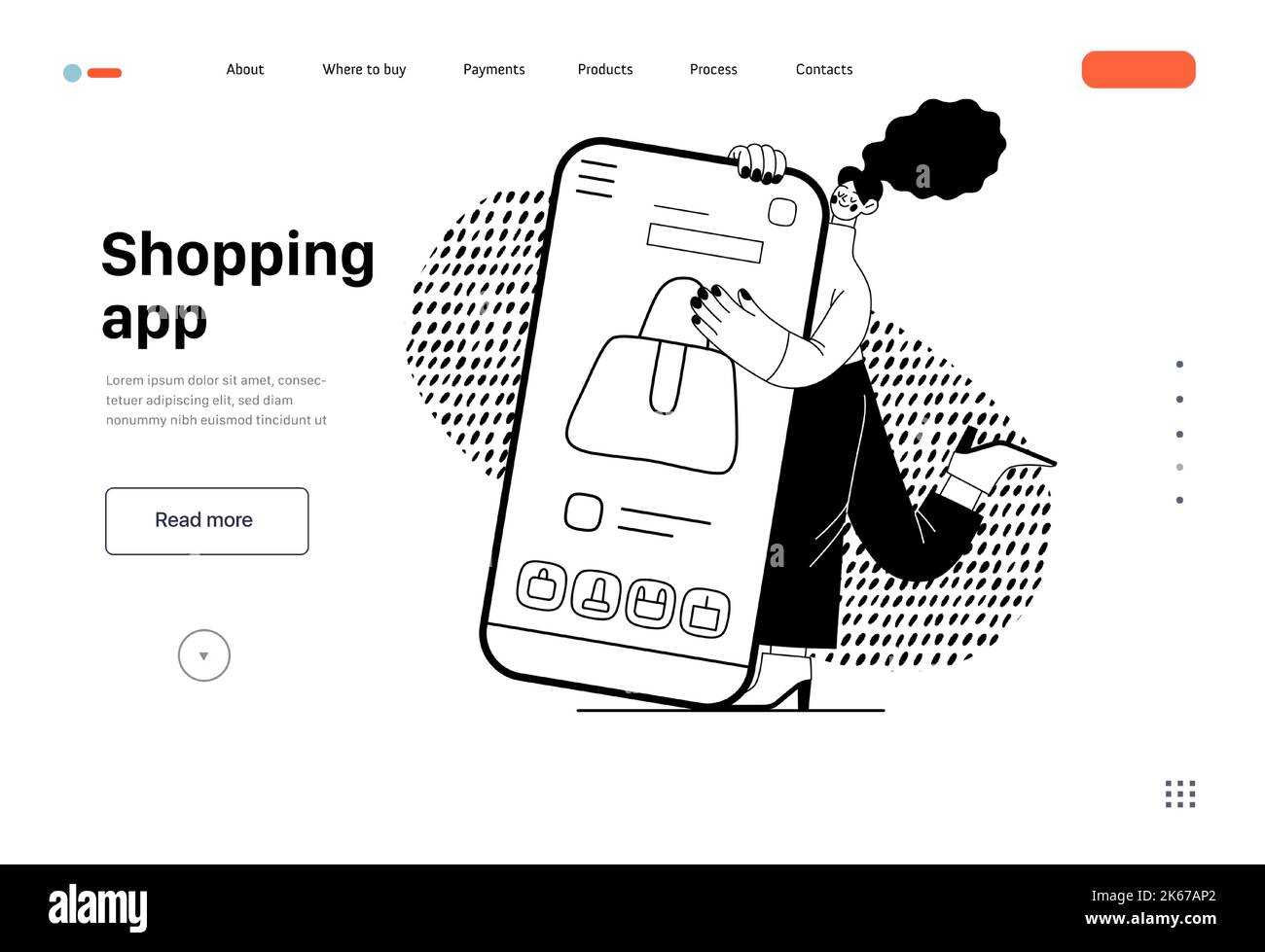 Shopping application - Online shopping and electronic commerce web ...