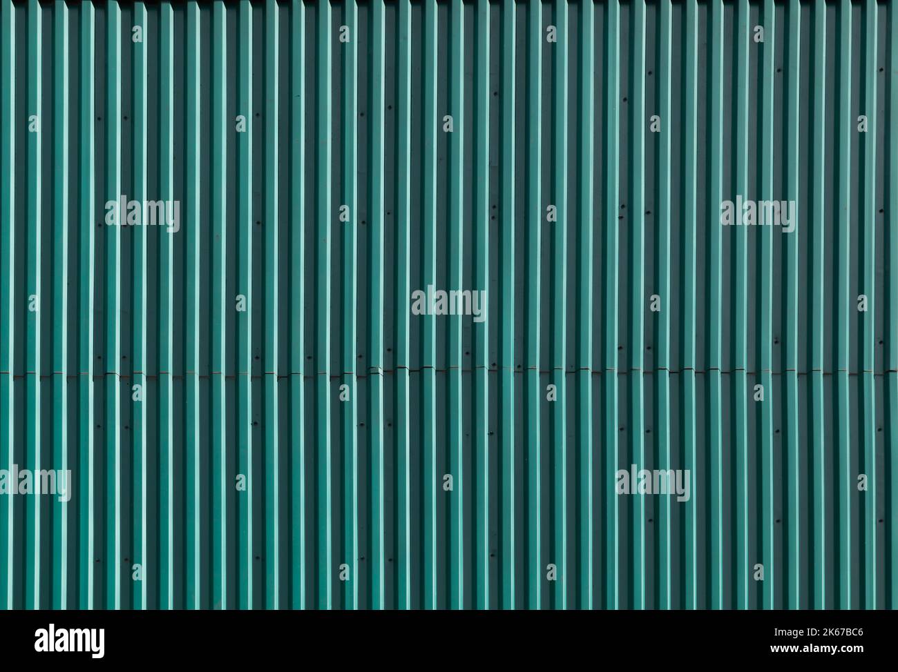 Abstract background texure of green metal roofing, top view Stock Photo ...