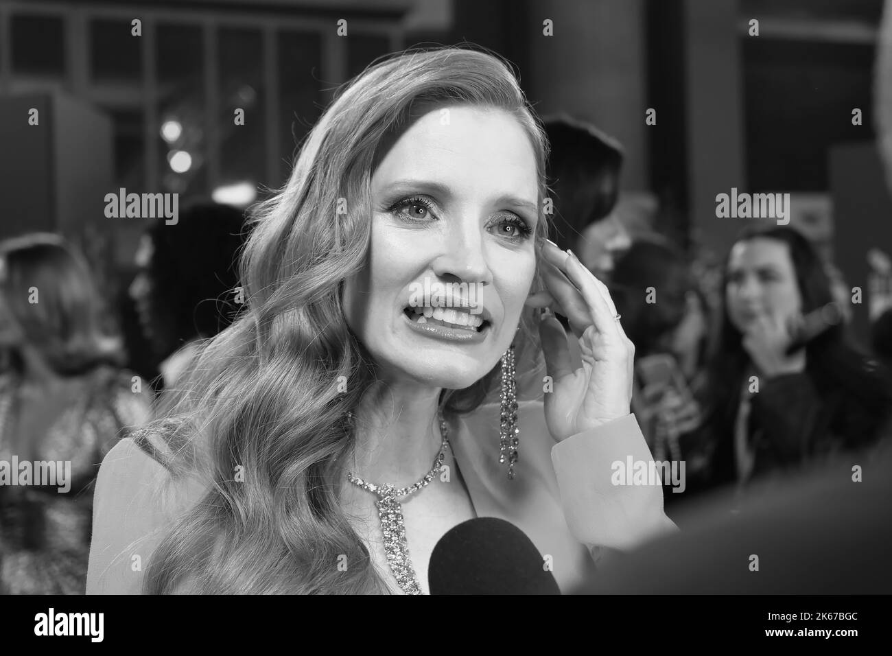 Jessica Chastain attends 'The Good Nurse' screening during 66th BFI ...