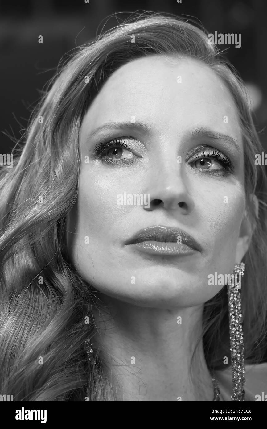 Jessica Chastain attends 'The Good Nurse' screening during 66th BFI ...