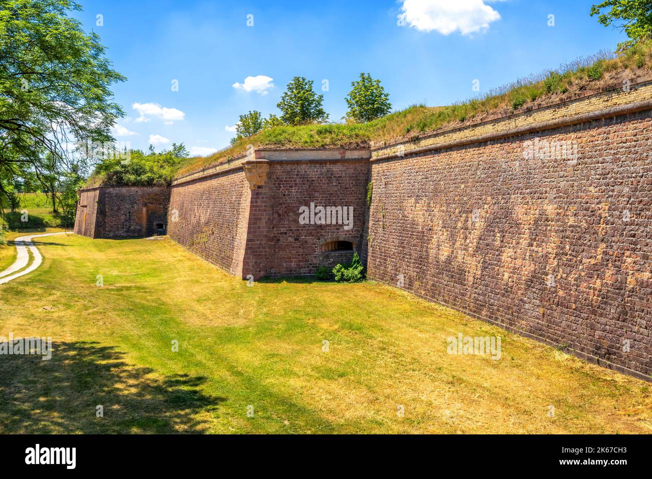 Historical city of Neuf Brisach, France Stock Photo - Alamy