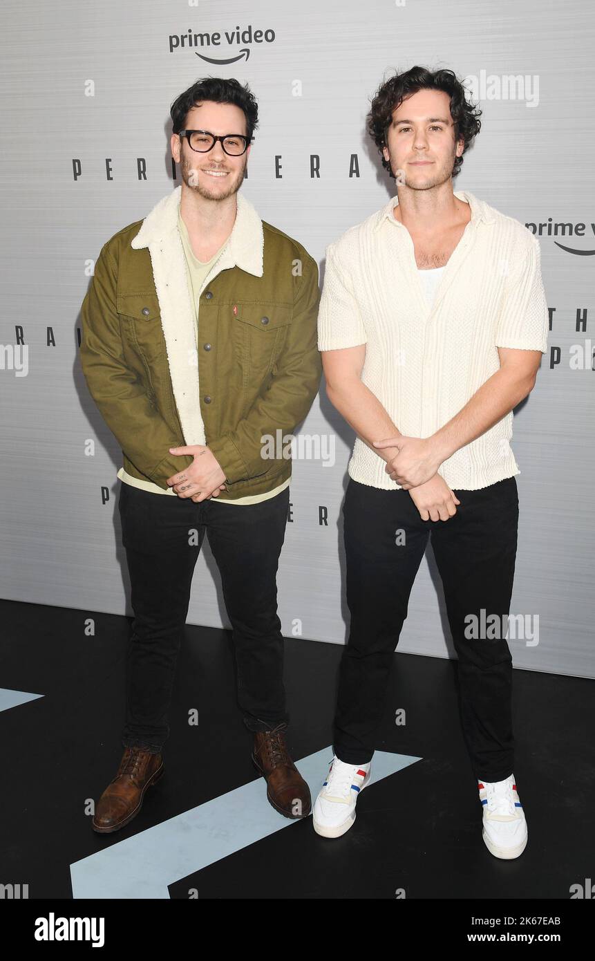 Los Angeles, Ca. 11th Oct, 2022. (L-R) James Deveney and Anthony ...