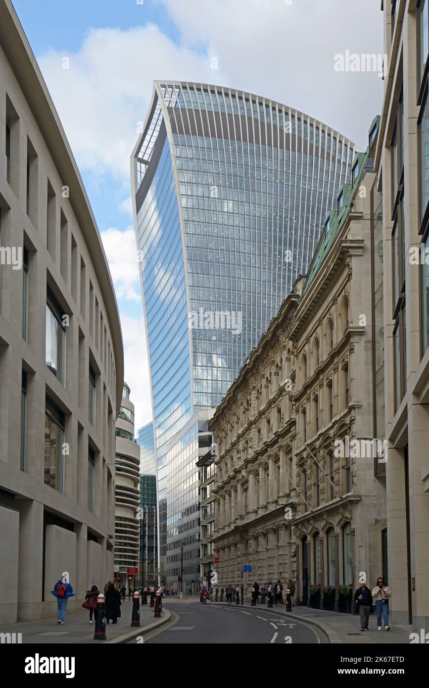 The Walkie Talkie Building, City of London Stock Photo - Alamy