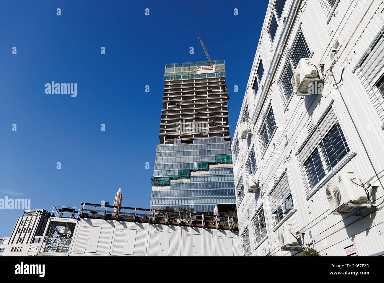 Berlin, Germany. 12th Oct, 2022. The Edge East Side Berlin before the ...