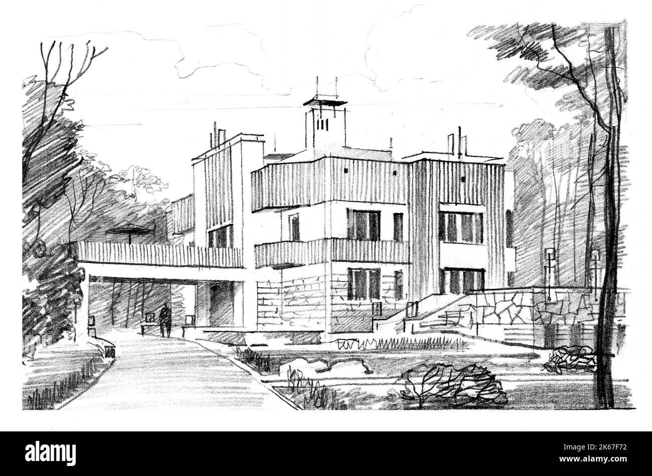 Freehand Architectural Sketches