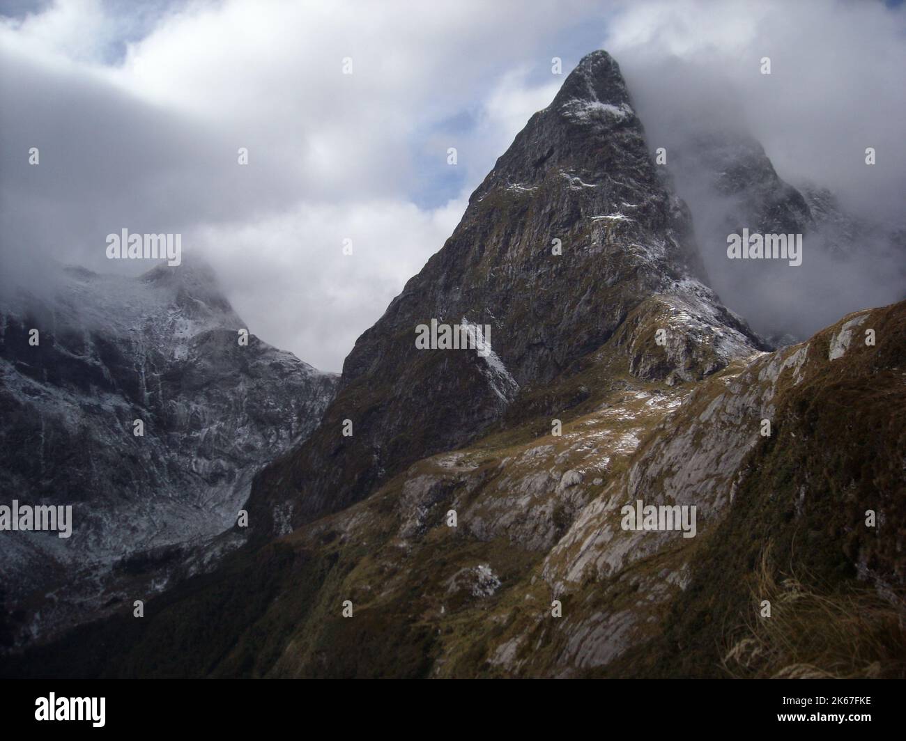 McKinnon Pass. Milford Track Great Walks. Fiordland National Park ...
