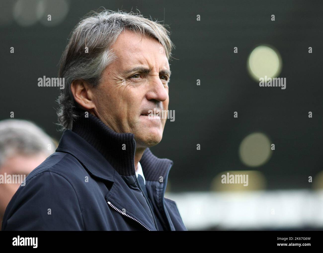 Roberto mancini manchester city manager hi-res stock photography and ...
