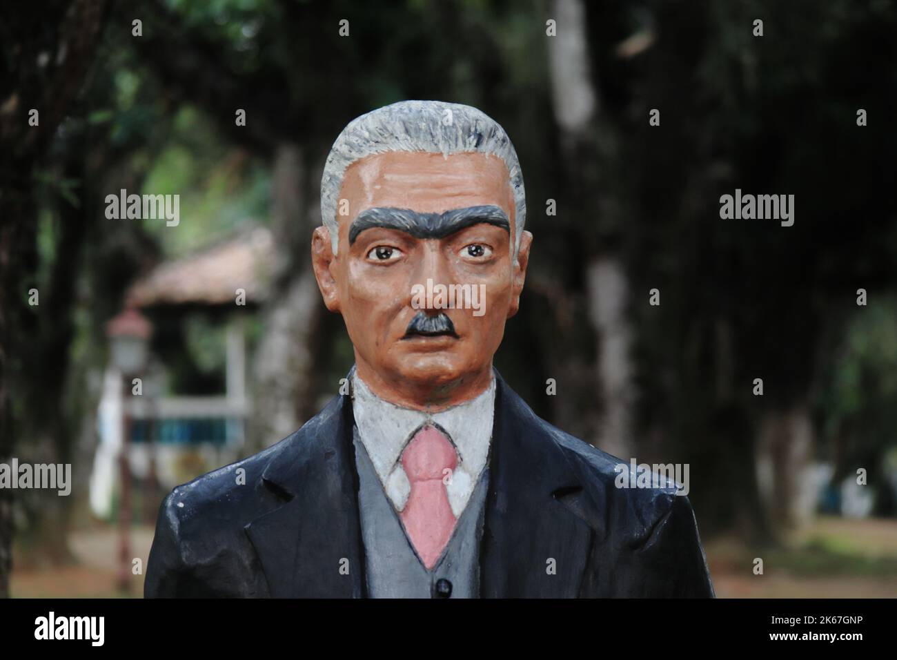 Taubate, Sao Paulo, Brasil - October 11, 2022: statue of Monteiro ...