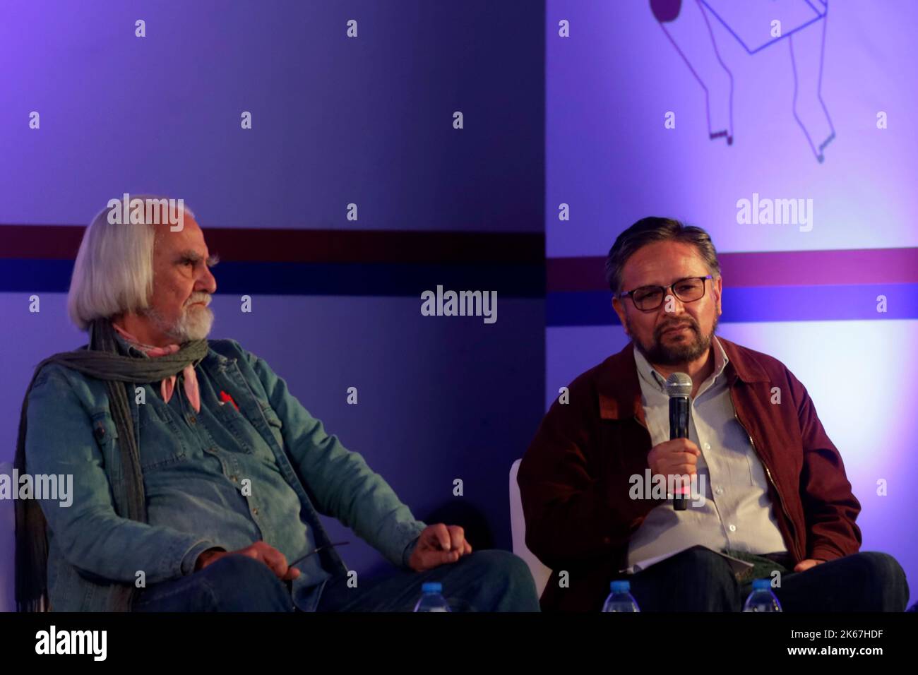 October 8, 2022, Mexico City, Mexico: Armando Bartra and Icardo Rada ...