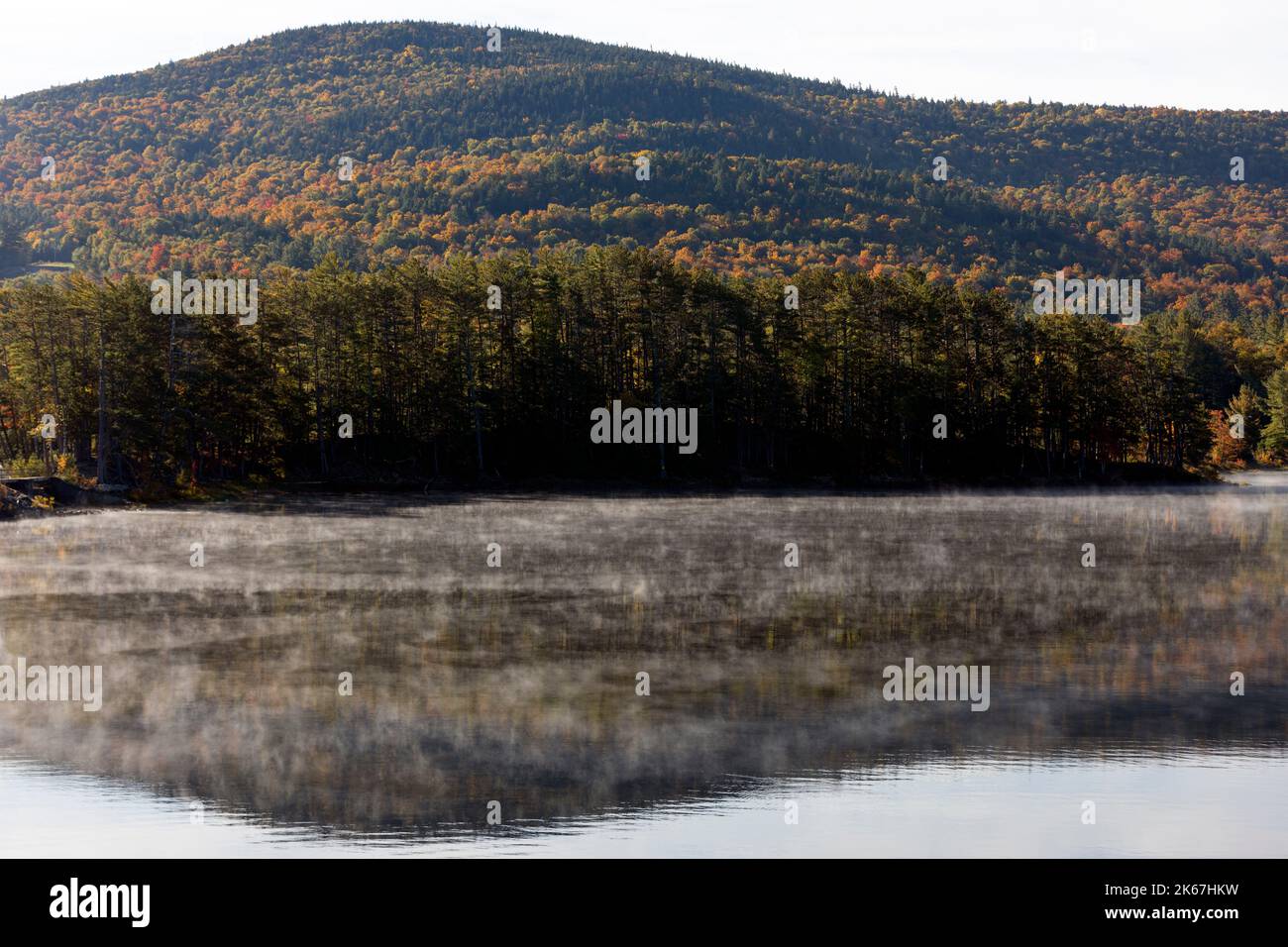 Fall foliage, Long Lake, Adirondacks, New York Stock Photo - Alamy