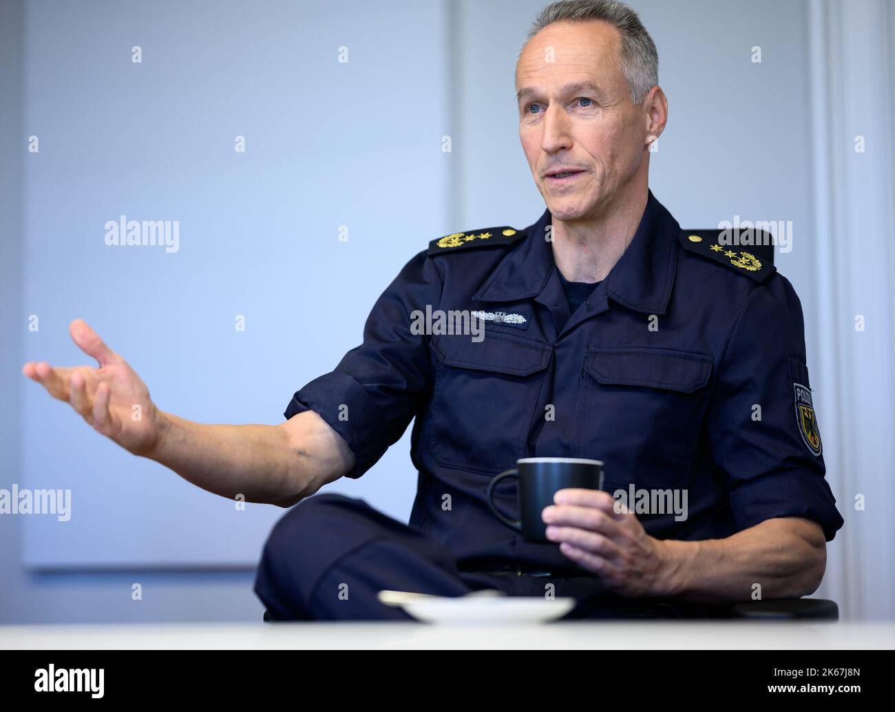 Berlin, Germany. 12th Oct, 2022. Olaf Lindner, president of Federal ...