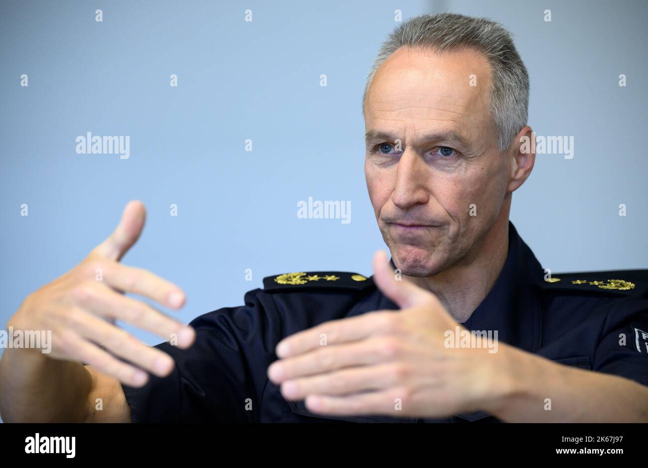 Berlin, Germany. 12th Oct, 2022. Olaf Lindner, president of Federal ...