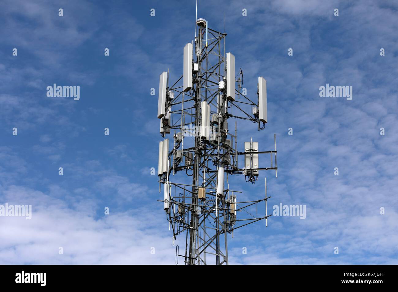 Cell phone tower Stock Photo - Alamy