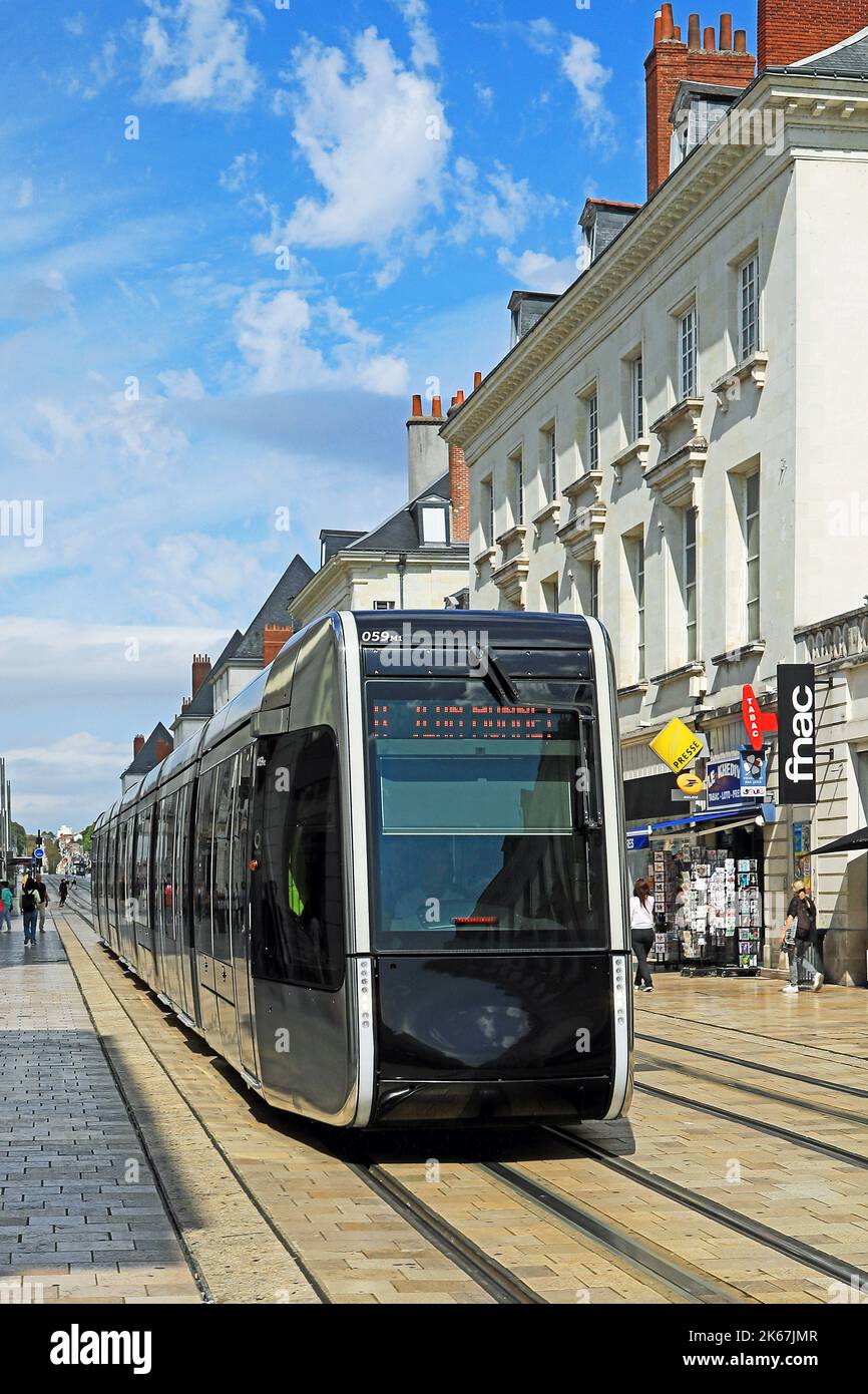 Tours Tram, France Stock Photo - Alamy