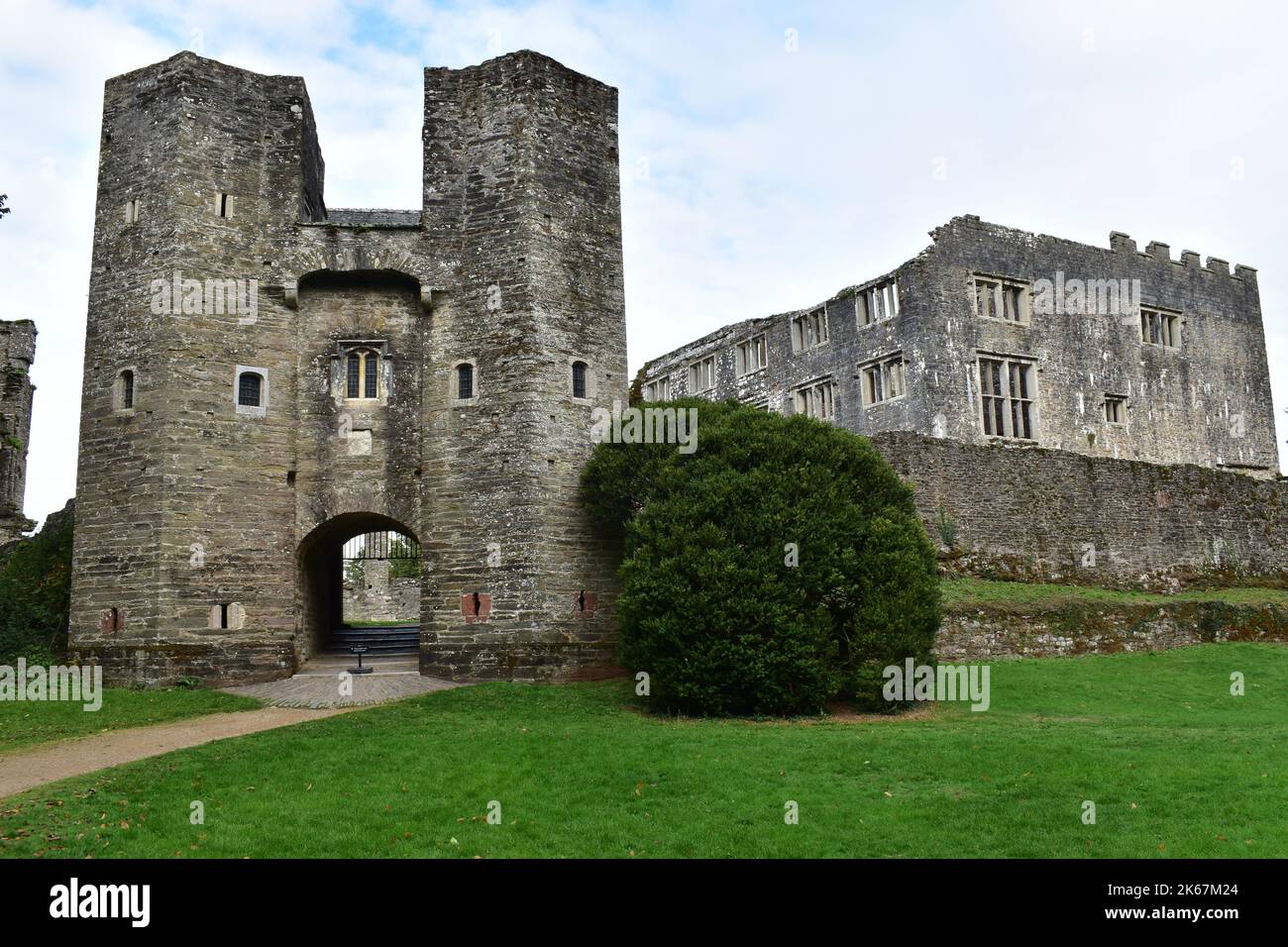 Berry Pomeroy Castle Stock Photo - Alamy