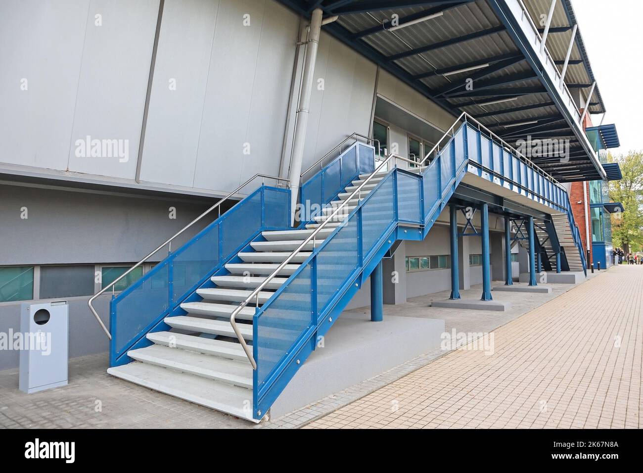 Exterior wall of sports hall hi-res stock photography and images - Alamy