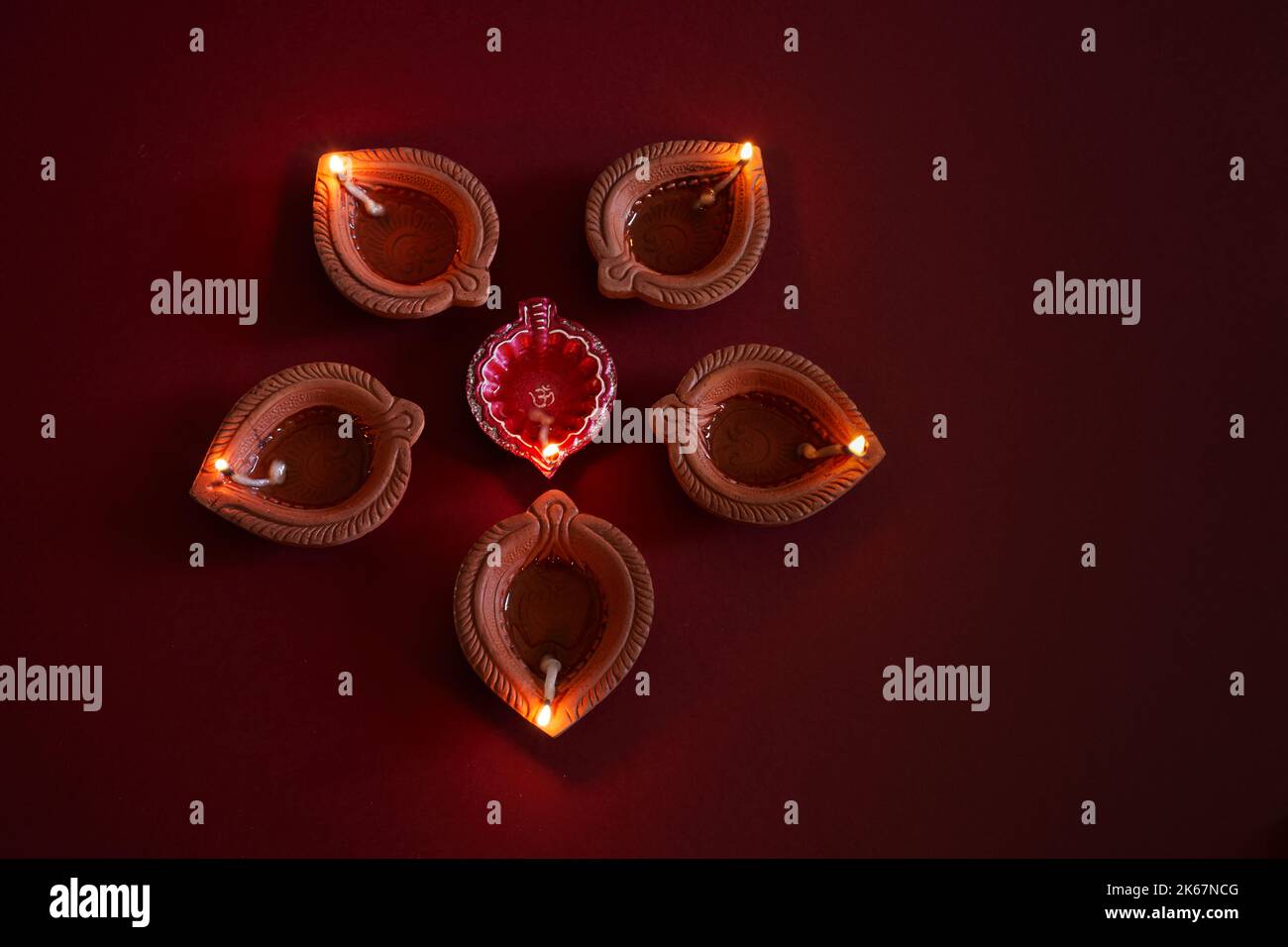 Diwali diya yellow hi-res stock photography and images - Alamy