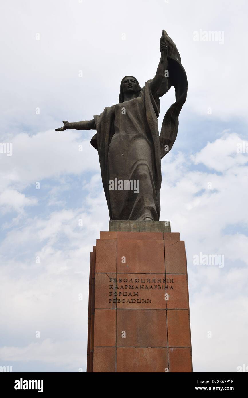 Bishkek, Kyrgyzstan - Sept 11, 2022: Fighters of the Revolution ...