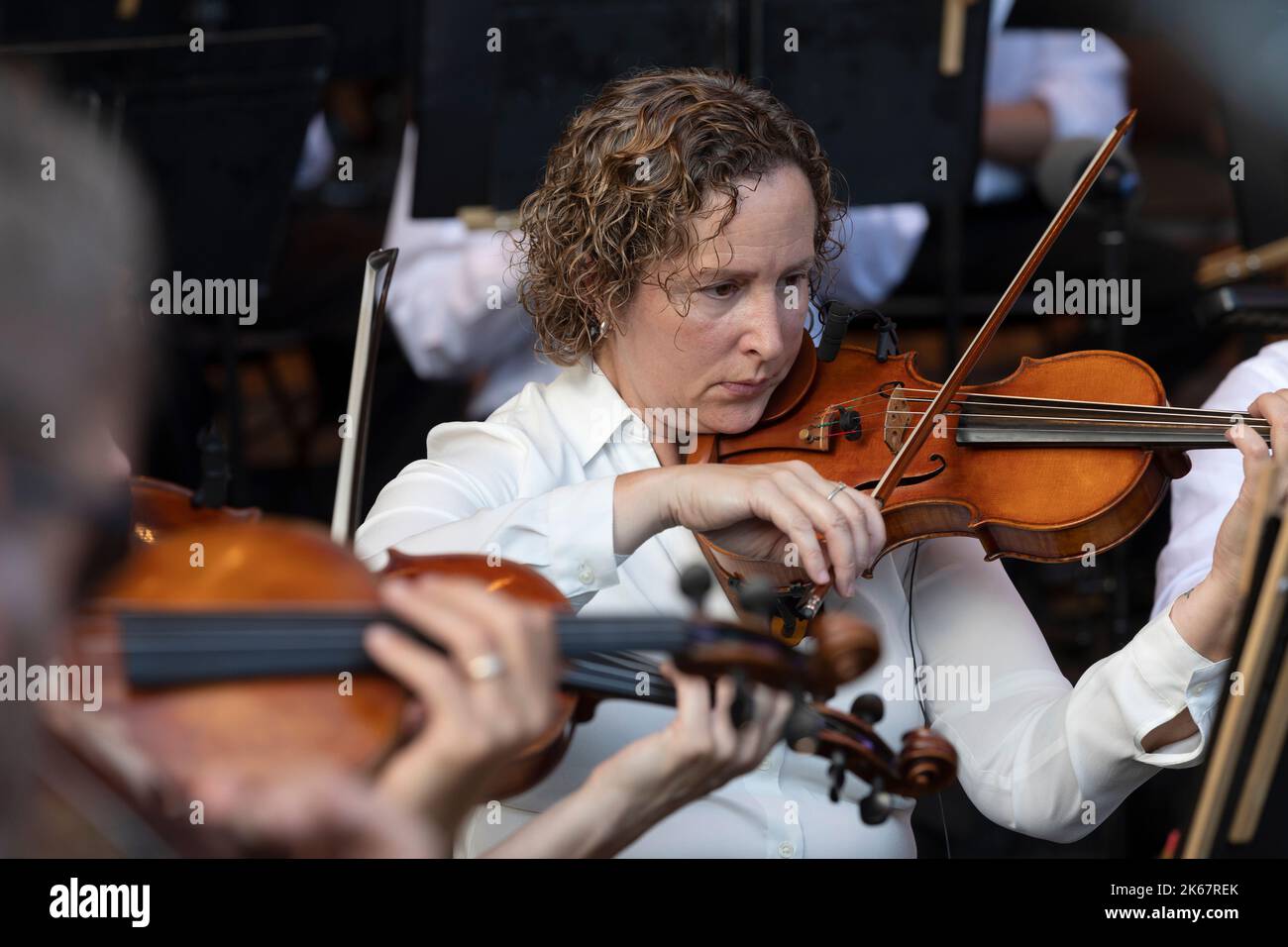 Boston Landmarks Orchestra summer outdoor concert at the Hatch Shell on ...