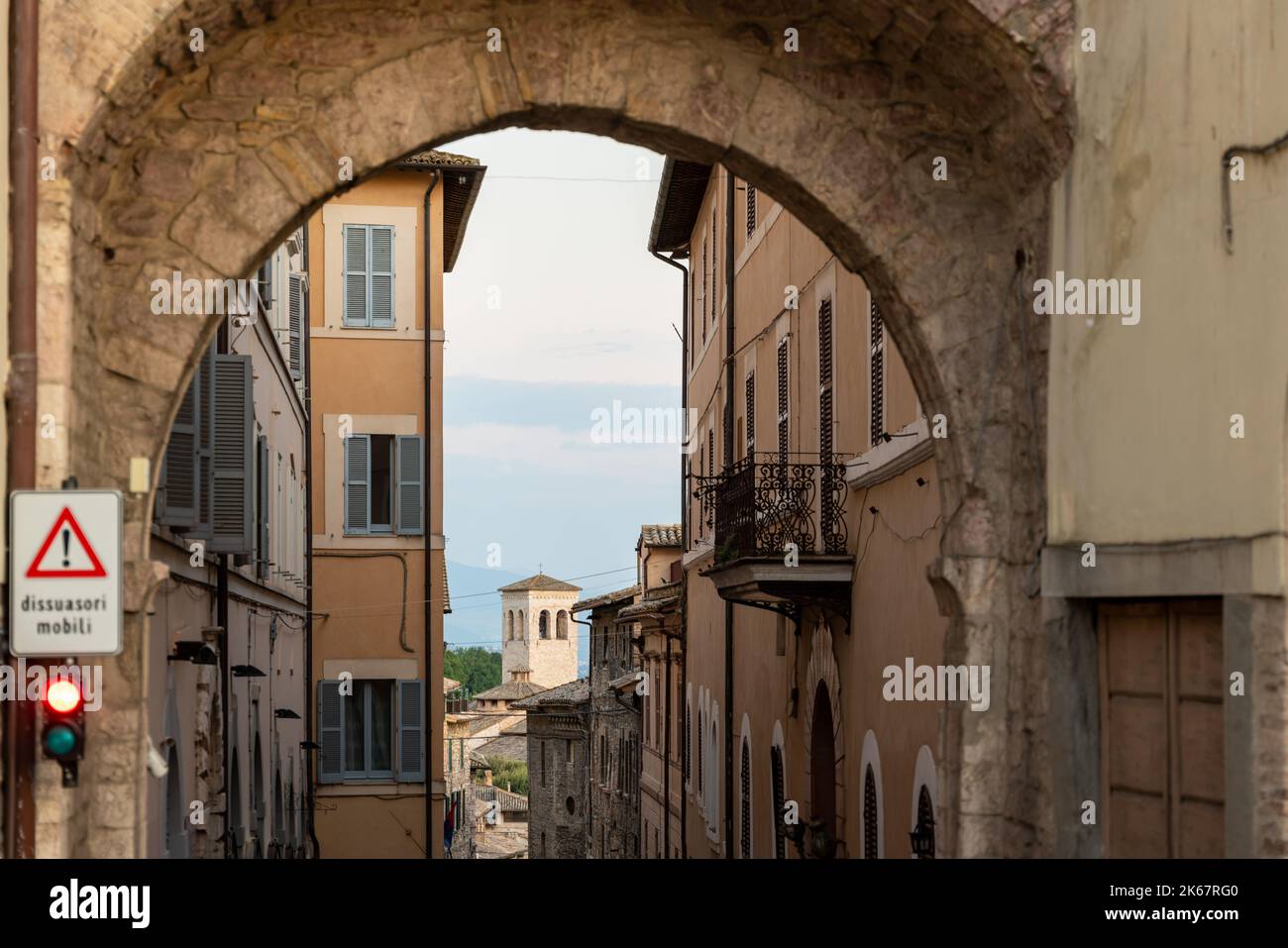 Street photography details of the wonderful Assisi old town Stock Photo ...