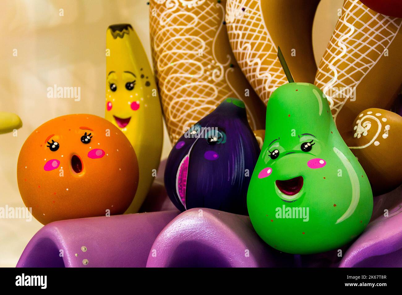 Orange strawberry pear carrot hi-res stock photography and images - Alamy