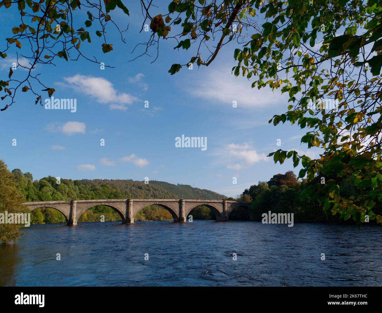 Dunkeld bridge, Perthshire Stock Photo - Alamy