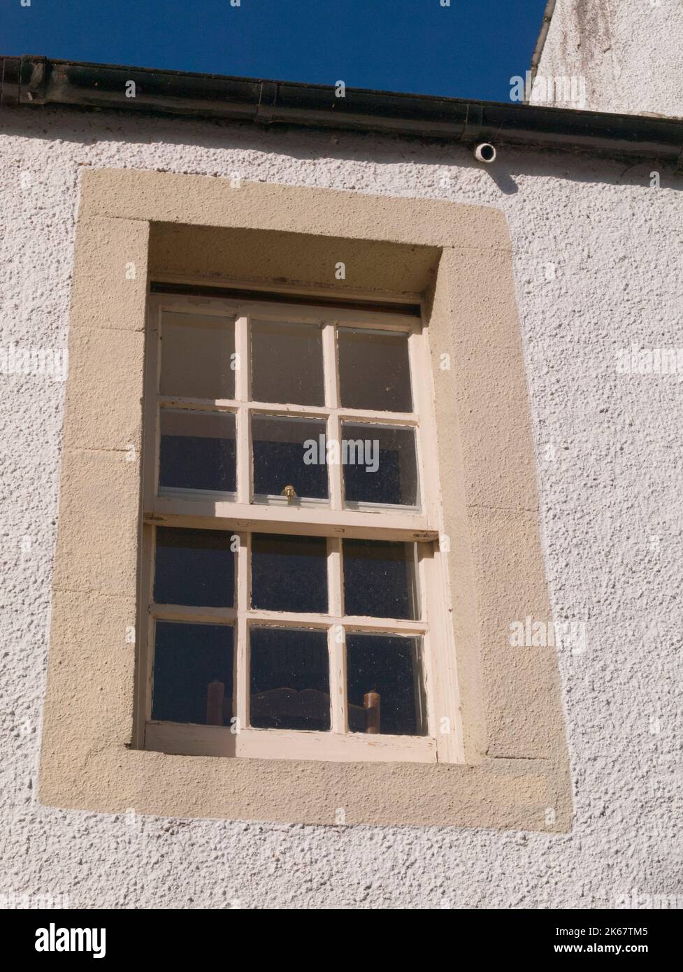 Wooden sash and case windows Stock Photo - Alamy