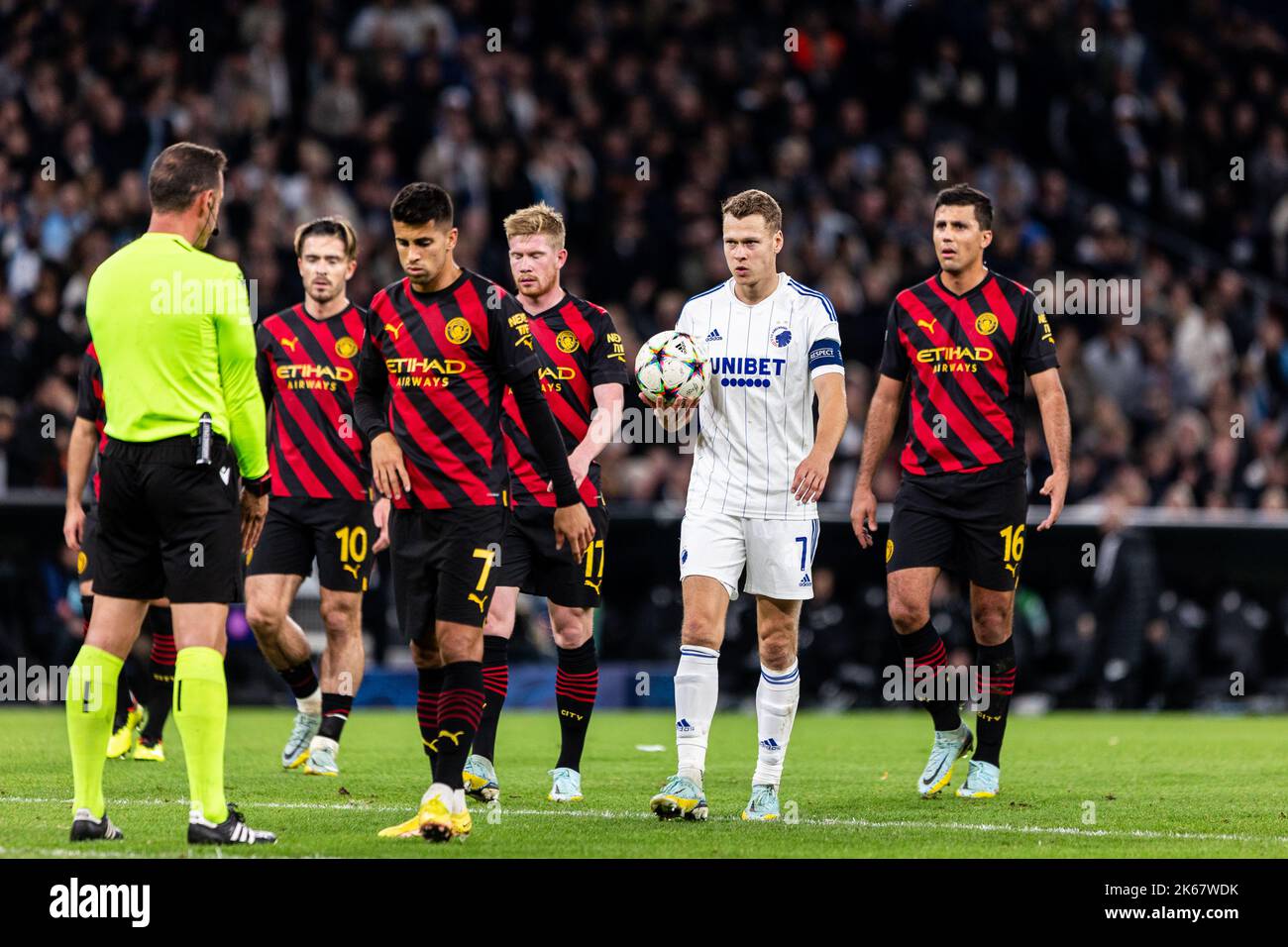 Copenhagen, Denmark. 11th Oct, 2022. Viktor Claesson (7) of FC ...