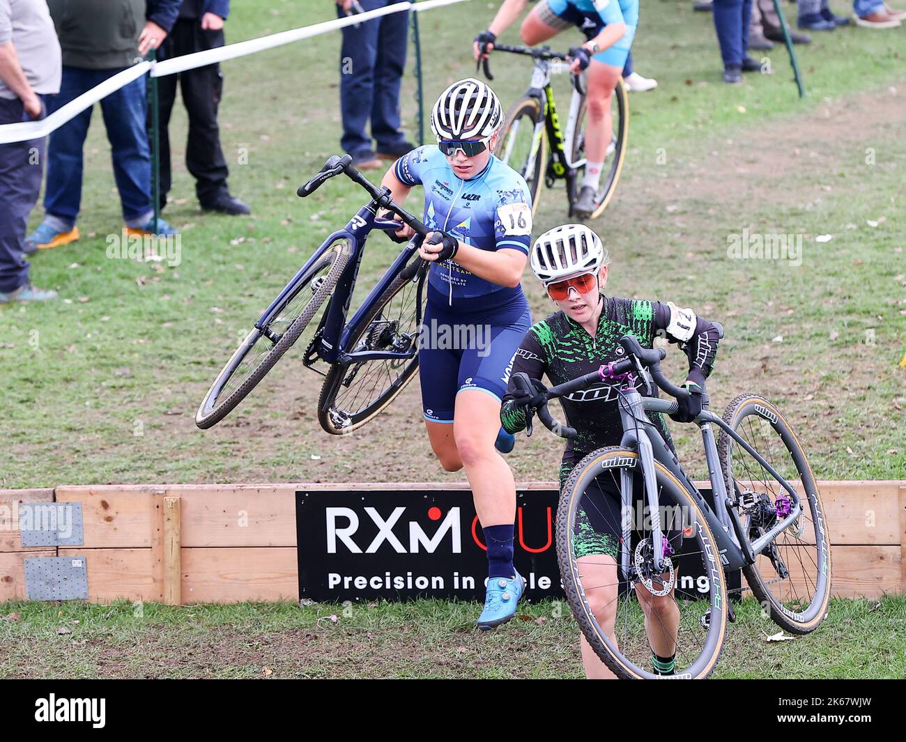09.10.2022 Derby, England. Cyclocross. Amy Perrryman (Montezuma's Race ...