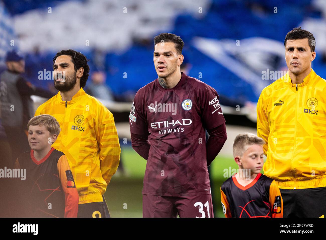 Copenhagen, Denmark. 11th Oct, 2022. Goalkeeper Ederson (31) of ...