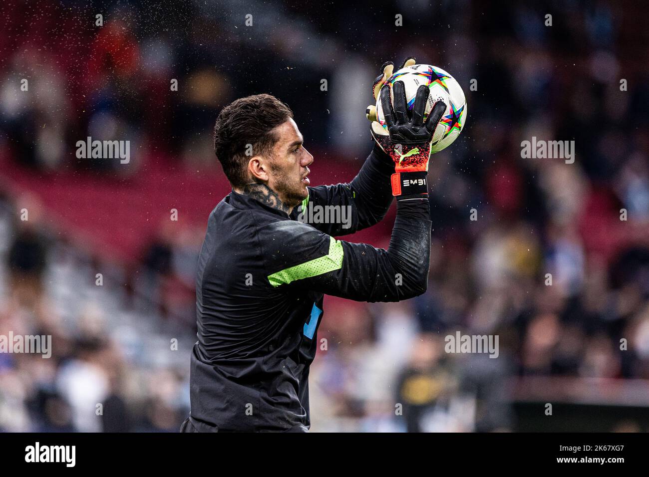 Copenhagen, Denmark. 11th Oct, 2022. Goalkeeper Ederson (31) of ...
